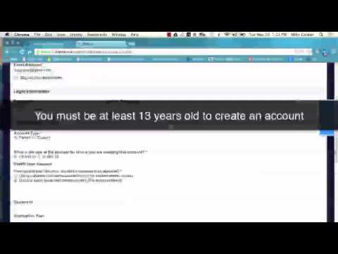 Video Tutorial: Creating ESCO Account - St. Francis Catholic High School